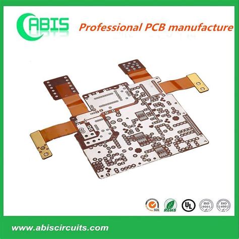Fpc Fpcb Rigid Flex Pcb Flex Rigid Pcb Production Polyimide Pi Fr4 Material Immersion Gold