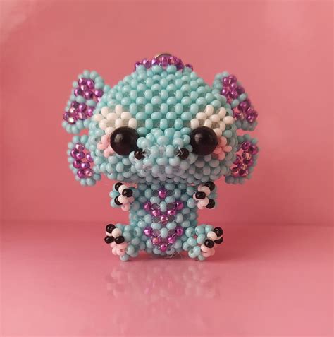 Амігурумі дракончик з бісеру ручної роботи 220 грн Поделки рукоделие Чернигов на Olx