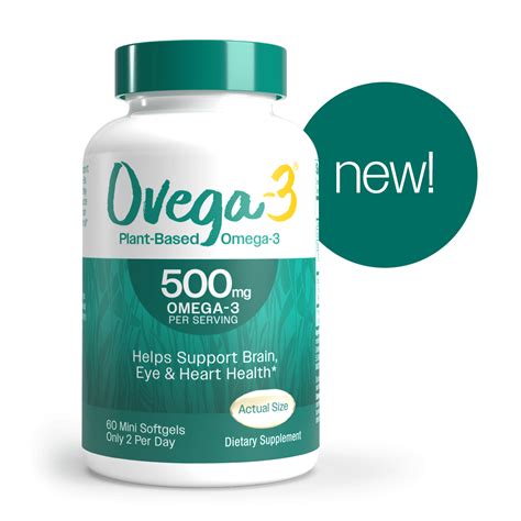 Ovega 3® 720mg Plant Based Omega 3 Ovega®