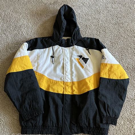 Vintage 1990s Apex One Pittsburgh Penguins Puffer Depop