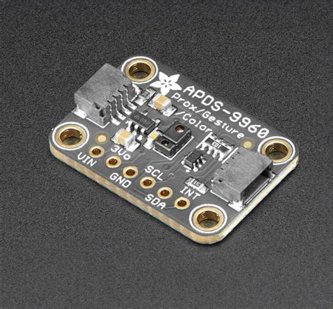 Adafruit Proximity Light Rgb And Gesture Sensor Apds9960 Stemma