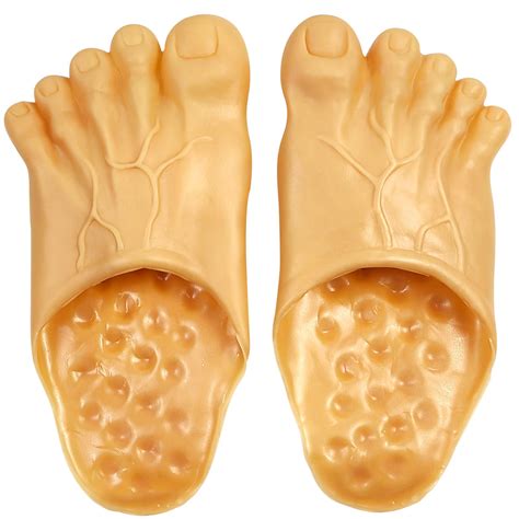 Halloween Funny Costume Barefoot Funny Feet Slippers Scary Funny