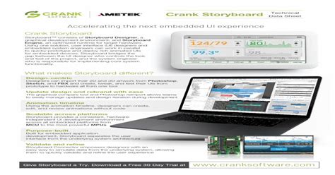 Pdf Crank Storyboard Technical Data Sheet Crank Software Dokumentips