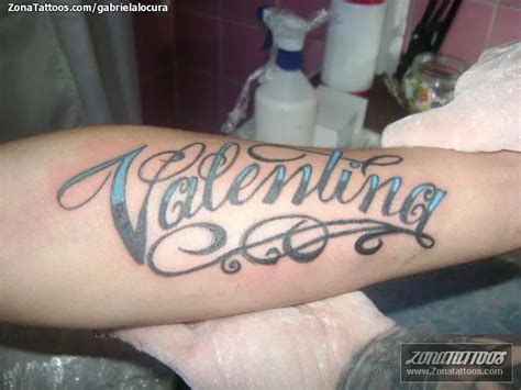 Graffitis De Nombres Valentina Imagui