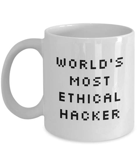Ethical Hacker Mug Cyber Security T Cyber Security Coffee Mug