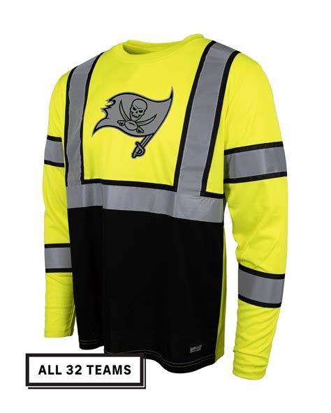 Nfl Hi Vis Short Sleeve Safety T Shirt