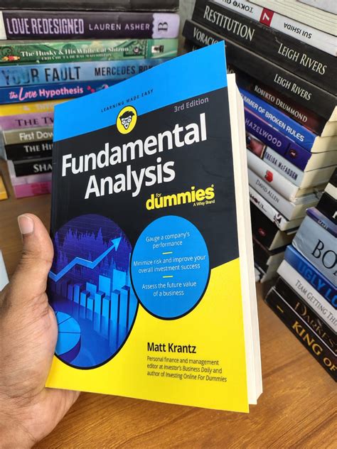 Fundamental Analysis For Dummies By Matt Krantz Book Tank Bd