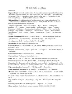 Appendix A Using Numbers Correctly