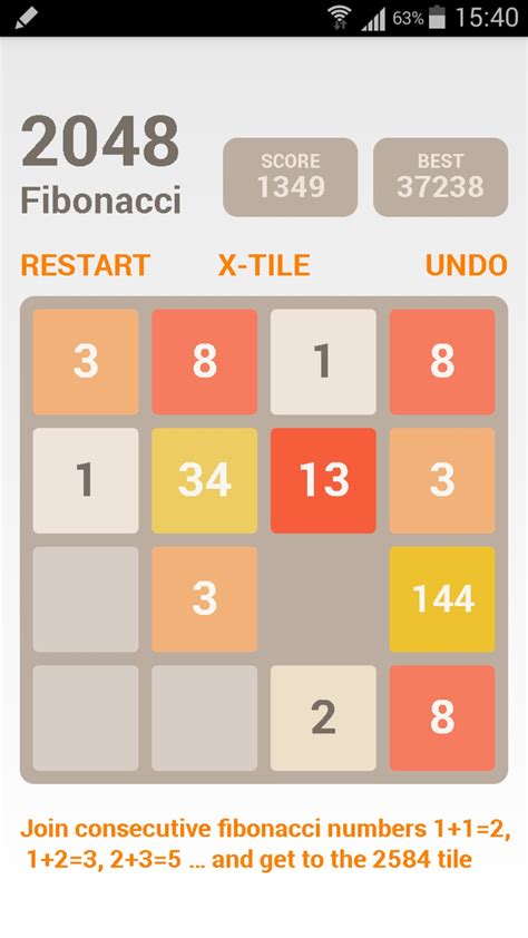 2048 Fibonacci For Android Download