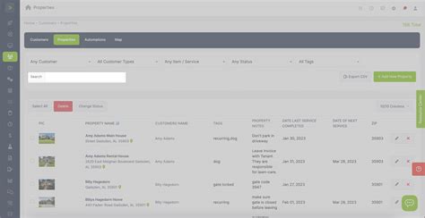 Filter Properties Lawnpro Software Help
