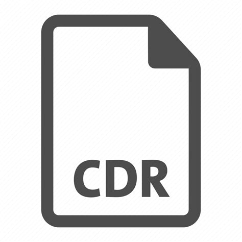 Cdr Document Extension Icon Download On Iconfinder