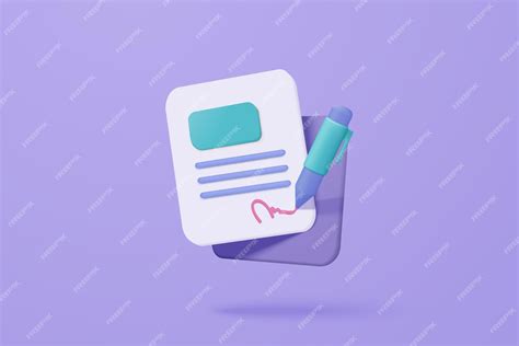 3d 흰색 클립보드 작업 관리 할 일 체크리스트 프로젝트 계획에 대한 펜 효율적인 작업 빠른 진행 수준 개념 할당 및 시험 체크리스트 아이콘 3d 벡터는 보라색 배경에