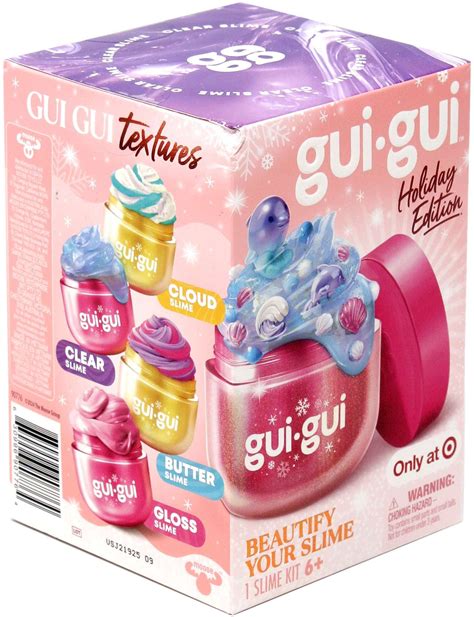 Gui Gui Slime Purple Clear Pack The Most Beautiful Slime Ever