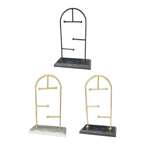 حامل عرض المجوهرات للشقة ، إكسسوارات الشعر ، الخواتم ، النساء ، الأقراط