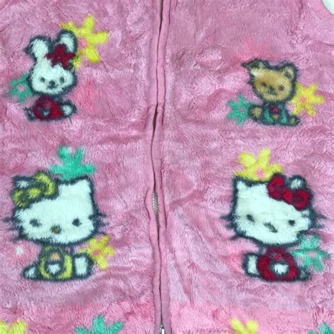 Japanese Brand Sanrio Smiles Hello Kitty Full Zipper … Gem