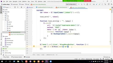 Laravel Class 28 Load More Data With Ajax Part 2 Youtube