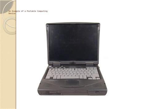 PPTX An Example Of A Portable Computing Device A PDA As An Example Of A Portable Computing