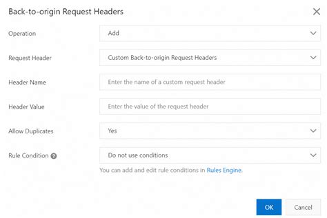 configure outgoing request headers cdn alibaba cloud documentation