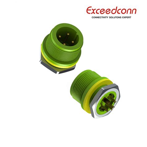 Exceedconn Ec04681 Signal Control Box 4 Pins Assembly Waterproof Panel