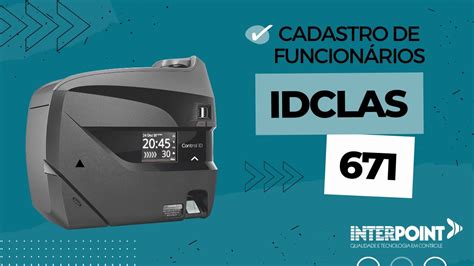 Cadastro De Funcionários Idclass 671 Youtube