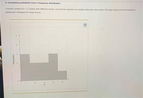 Solved 4 Computing Probability From A Frequency