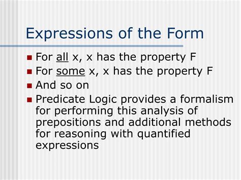 Ppt Predicate Logic Powerpoint Presentation Free Download Id 314497