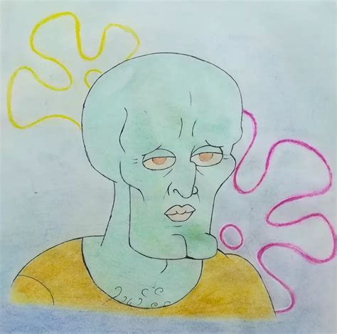 Handsome Squidward By Mssunbear On Deviantart