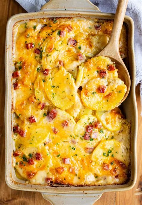 Healthy Ham And Scalloped Potatoes Recipe