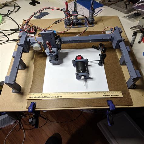 fully 3d printed small cnc router plotter by chuck download free stl