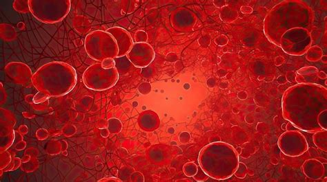 Premium Ai Image Microscopic View Of Platelets