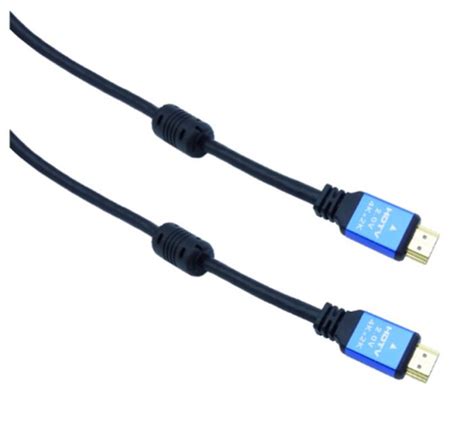 Cable Hdmi Hdvt De 10 Mts Con Doble Filtro 4k Marca Rst 20 V Punta De