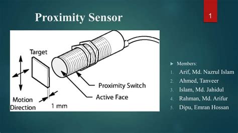 Proximity Sensor Ppt