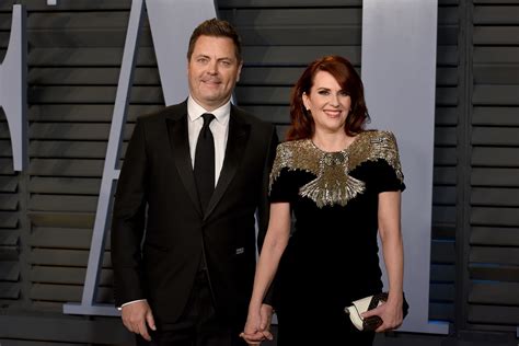 Megan Mullallys Marriage To Her 11 Year Younger Husband Nick Offerman