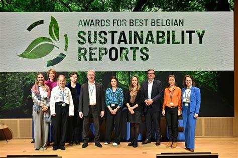 Belgian Awards For Sustainability Reports Linkedin Katleen Daems