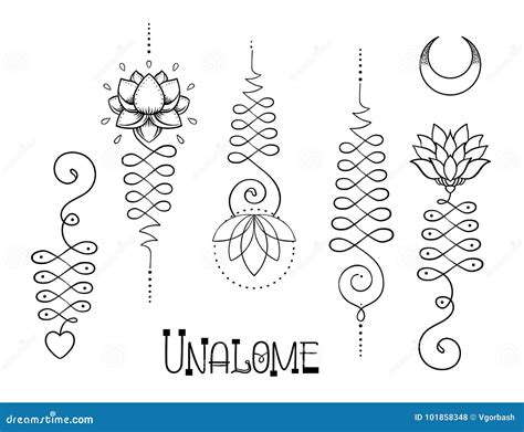 Lotus And Sacred Geometry Unamole Hindu Symbol Of Wisdom And Pa Stock Vector Illustration Of