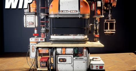 Artstation Mastering Hard Surface Modeling My Creative Journey And