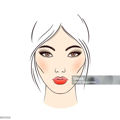 Sketsa Wanita Asia Ilustrasi Stok Unduh Gambar Sekarang Bibir