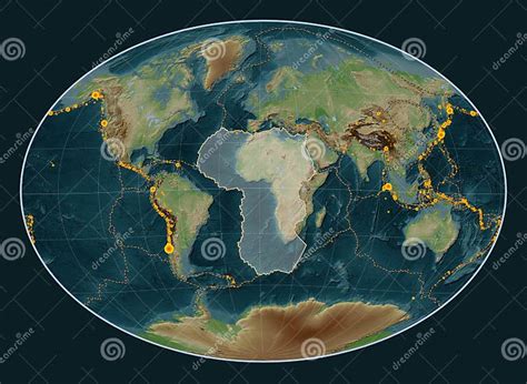 African Tectonic Plate Wiki Fahey Oblique Earthquakes And Bou Stock Illustration