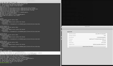 Apt Cant Install Nvidia Drivers On Ubuntu 1910 After Kernel Update Ask Ubuntu