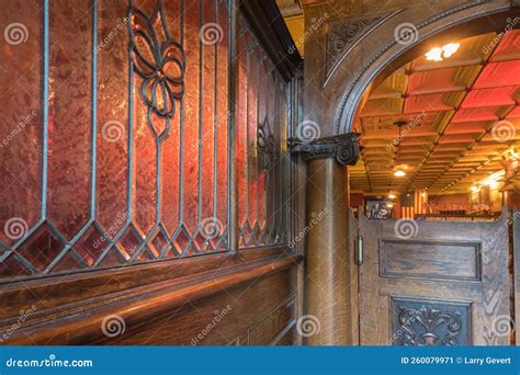 Saloon Entrance At The Famous Whiskey Row In Prescott Stock Image