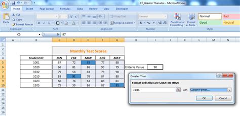 How To Use Conditional Formatting To Highlight Cells Less Than Or