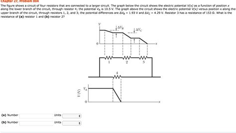 Solved The Figure Shows A Circuit Of Four Resistors That Are Chegg