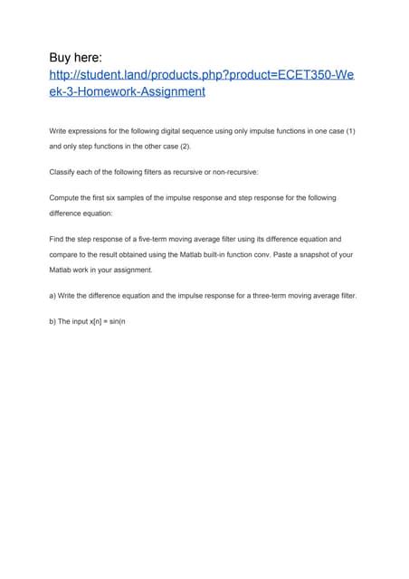 ecet350 week 3 homework assignment pdf