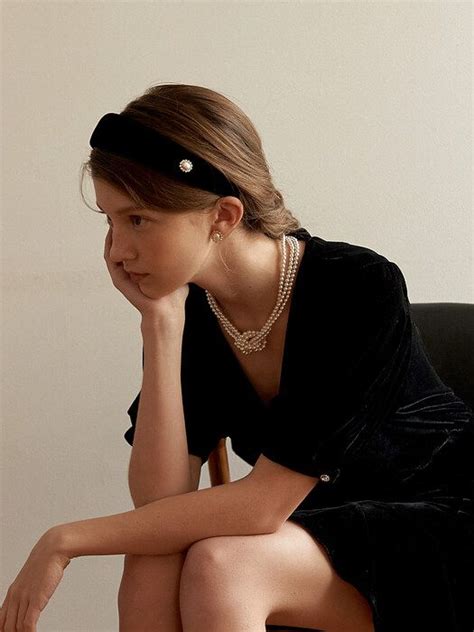 Pin On 머리띠 헤어 스타일