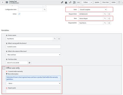 What Is The Best Way To Make Catalog Task Variables Mandatory On