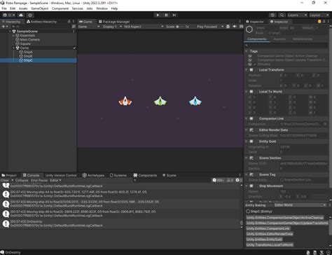 Entity Not Rendering After Moving Using Entitycommandbuffer In Unity Dots Unity Engine Unity