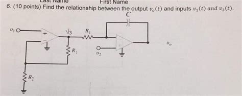 solved last name 6 10 points find the relationship