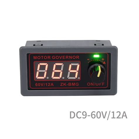 Jual Motor Speed Controller DC PWM Digital Display 12A DC 9 60V 500W Shopee Indonesia