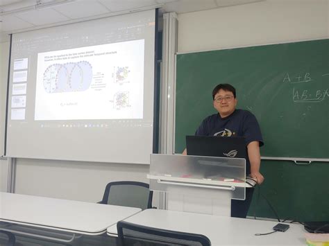 Dr Kim Gave A Talk On Frequency Dependent Covariance Reveals Critical Spatiotemporal Patterns