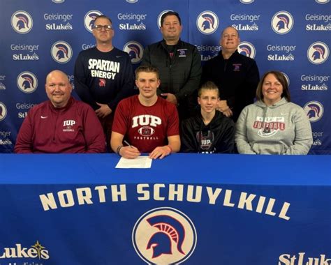 North Schuylkills Mentzer Signs To Play College Football At Indiana U